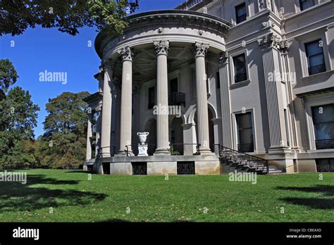 The Vanderbilt Mansion National Historic Site Hyde Park New York Stock