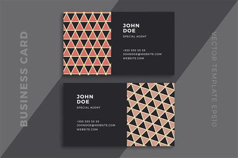 예술적 기하학적 패턴의 현대 기업 문구 모형 우아한 추상 명함 어두운 템플릿 샘플 텍스트가있는 깨끗하고 간단한 벡터 편집 가능한 배경 Eps10 0명에 대한 스톡 벡터 아트