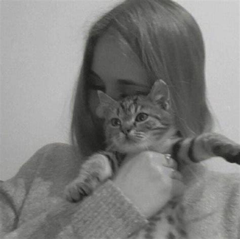 Cat Selfie Grunge Girl Best Love Lyrics Reference Images Girl