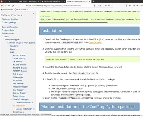 Issues Installing Libreoffice Wrapper · Issue 1989 · Coolpropcoolprop · Github