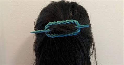 Braided Slide Hair Pin With Instructional  By Gnome Ish Download