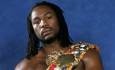 Lennox Lewis No Dispute He Was Undisputed Heavyweight Champion Of The World Boxing