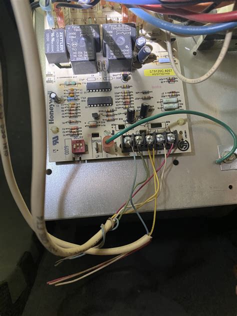 No Voltage From Blue Control Wire When Replace Old Thermostat With New