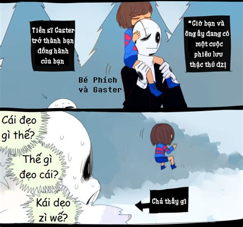 Ph N Ii Undertale Comic Vietsub By Ruby Gaster X Frisk Wattpad Gaster Sans