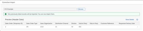 Import Sales Orders Part5 Corrective Import Sap Community