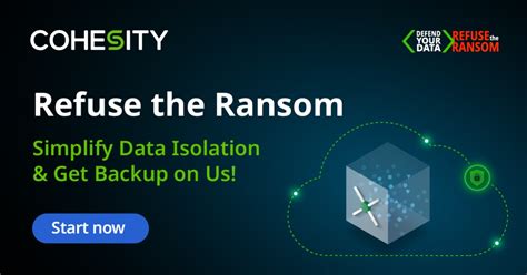 Cohesity On Linkedin Offer Data Isolation And Get Backup On Cohesity