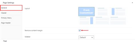 How To Remove The Content Margin From The Page ELearning Documentation