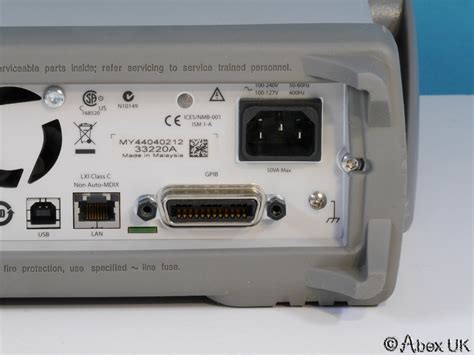 Agilent HP 33220A 20MHz Arbitrary Waveform Function Generator LXI GPIB