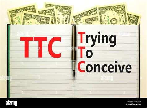 Ttc Trying To Conceive Symbol Concept Words Ttc Trying To Conceive On