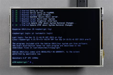 Raspberry Pi 4 B Tft Ips Displays Raspberry Pi Os Tutorial Opendisplaycase