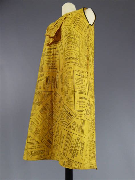 Mars Of Asheville Nc Paper Dress Usa Circa 1965 For Sale At 1stdibs
