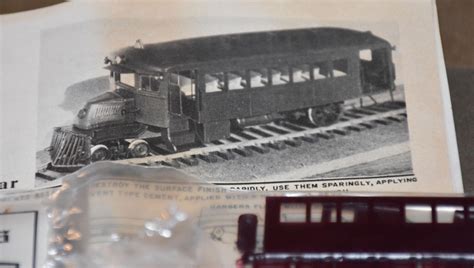 Ho Vintage Vehicles 1922 Mack Railcar Plastic Kit 1839714492