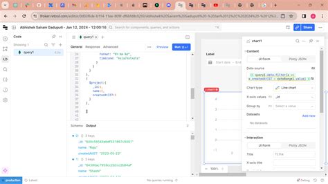 How To Make Table Charts Responsive To Date Range Component 💬 Queries And Resources Retool