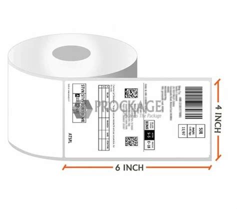 Direct Thermal Barcode Label At Rs 270 Roll Barcode Label In Vadodara ID 2851665489155