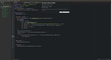 Github Malkoatom Up2date A Simple Atom Package To Know When A New Release Is Available