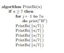 Solved Algorithm Print As N If N