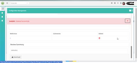 Bug 18704 Configuration Management Clicking On The Delete Icon For The External And