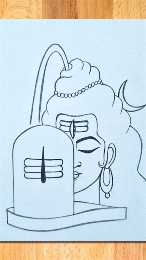Easy Lord Mahadev Drawing For Beginners Lord Shiva Drawing Step By Step Artofit