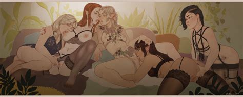 Rule 34 5girls Alimony Ass Cunnilingus Fingering Group Group Sex