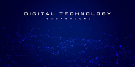 디지털 기술 인터넷 네트워크 연결 파란색 배경 사이버 나노 정보 추상 미래 통신 혁신 과학 미래 기술 데이터 Ai 빅 데이터 선 점 그림 3d 0명에 대한 스톡 벡터 아트