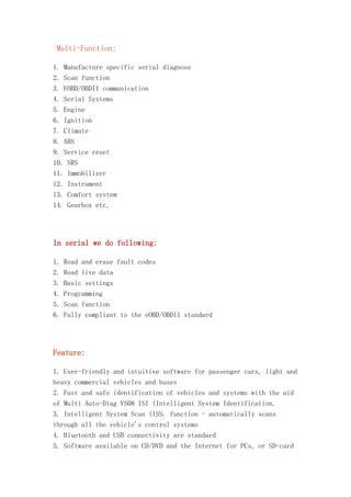 Autocom Cdp Pro For Cars Trucks In With Bluetooth PDF
