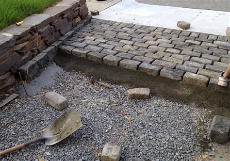 High Street Market Driveway Update Cobblestone Apron Progress