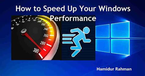 Tips To Speed Up Windows HrTech TutorialsPoint
