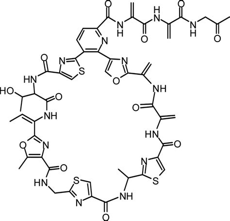Molecular Structure Of The Thiopeptide Antibiotic Tp1161 Download