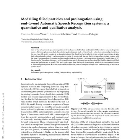 Modelling Filled Particles And Prolongation Using End To End Automatic