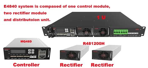 1u Telecom Power System 48v Rectifier Modules 1 2kw 6kw