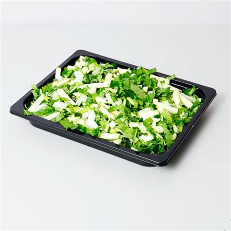 Courgette En Paksoi Gesneden Kg Boer And Chef