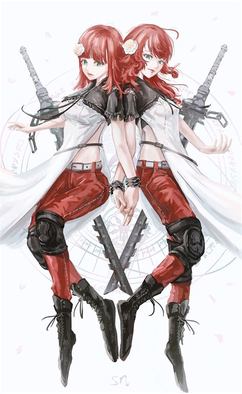 Artstation Nier Automata Devola And Popola