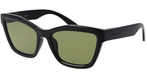 Serengeti Black Sunglasses In Green Lyst Uk