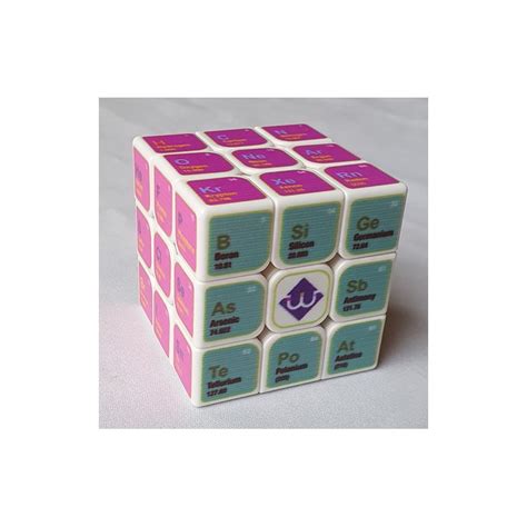 Cube 3x3 Formules De Chimie Boutique De Puzzles Variantes