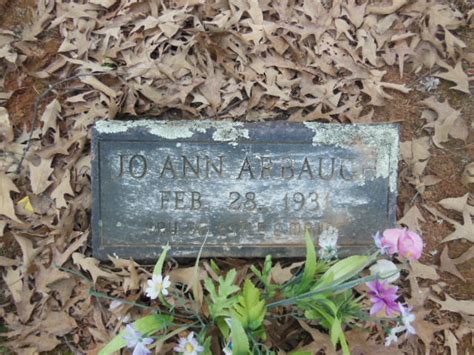 Jo Ann Arbaugh 1931 1931 Find A Grave Memorial