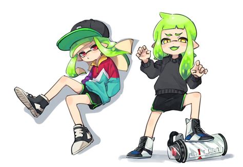 Inkling Splatoon And More Drawn By Daidaiika Danbooru