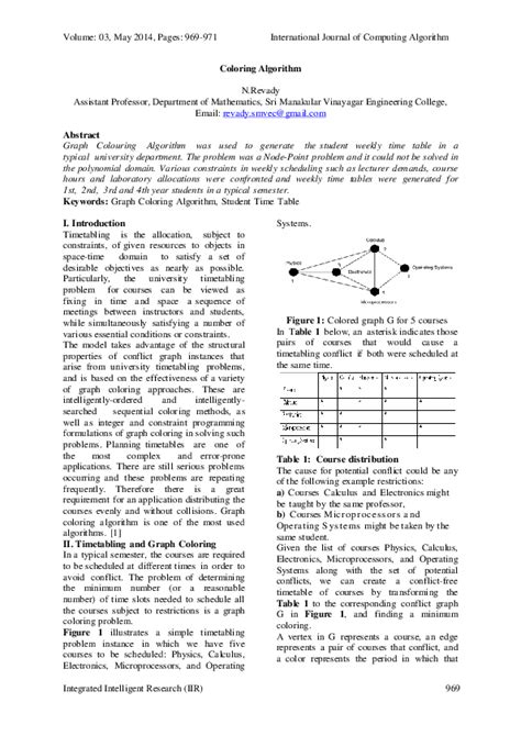 Pdf Coloring Algorithm