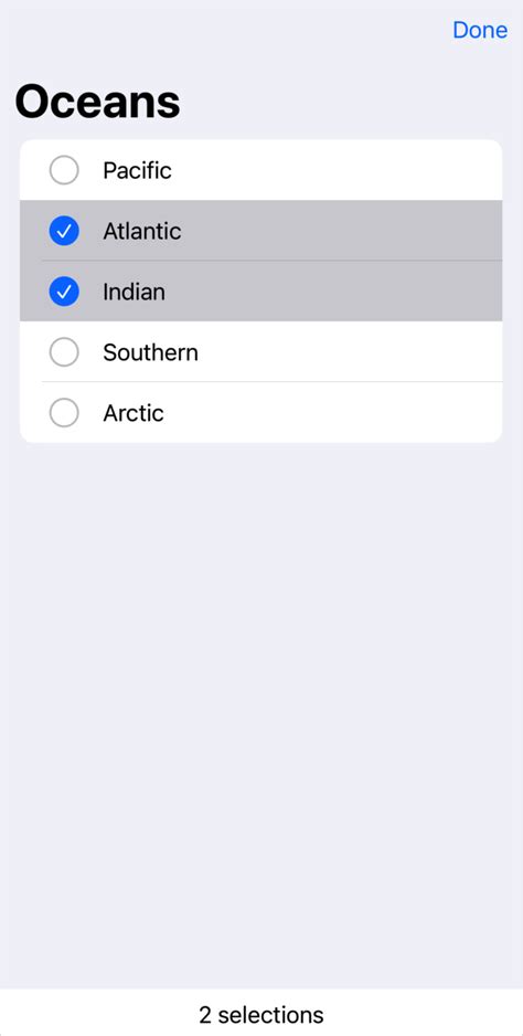 List Apple Developer Documentation