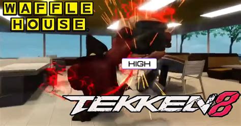 Fan Demonstrates What Itd Be Like To Play On A Waffle House Stage In Tekken By Recreating