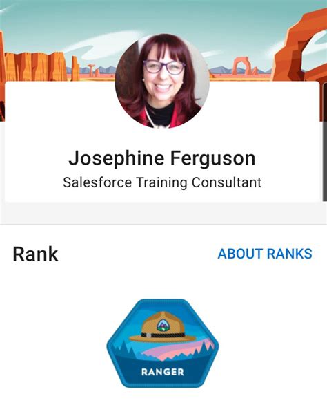 Josephine Ferguson On Linkedin Salesforce Ranger Trailhead Blazeyourtrail Trailheadtuesday