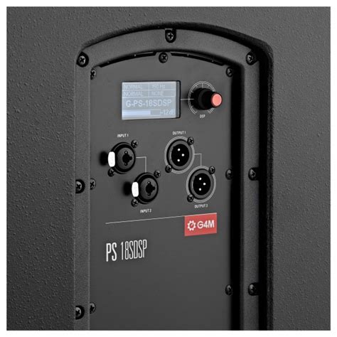G4m 18 Active Dsp Subwoofer At Gear4music