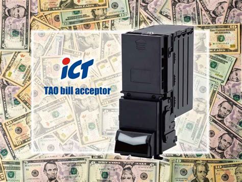 The Ict Tao Bill Acceptor Delivers Accuracy And Security 8 Line Supply Prlog