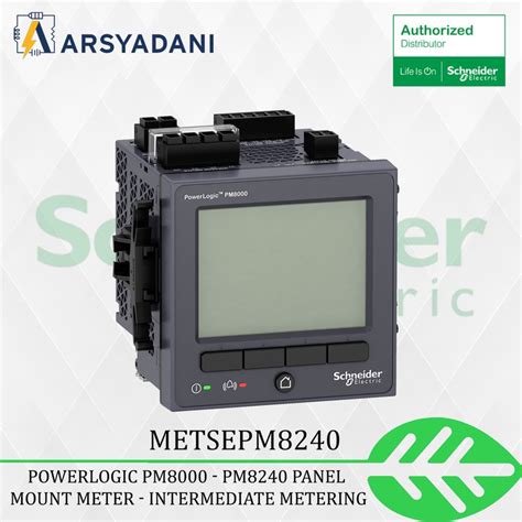 Jual Metsepm8240 Schneider Powerlogic Pm8000 Pm8240 Panel Mount Meter Shopee Indonesia