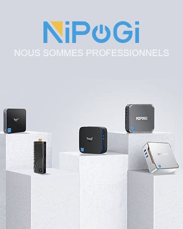 Mini PC NiPoGi Go Go OUTILS Nozzler