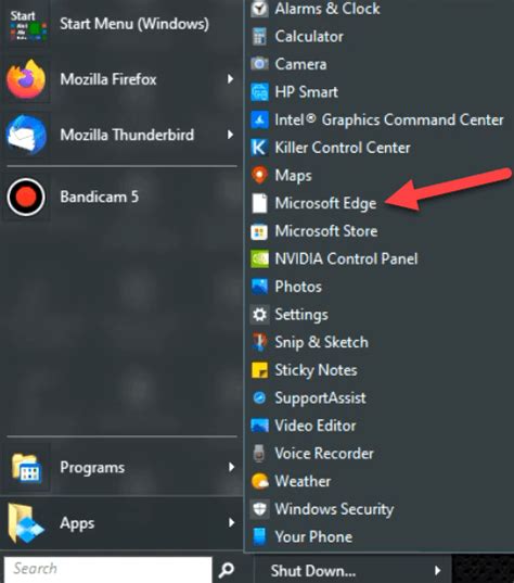 How Can I See The Missing Ms Edge Icon In The Apps Menu In Open Shell Issue Open Shell