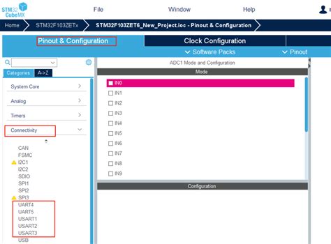Stm32cubemx 使用教程4 — 串口 Usart 配置、重定向 Printf 输出stm32cubemx Uart Csdn博客