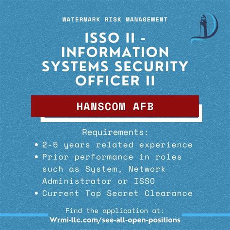 Join Our Team At Watermark As An Information Systems Security Officer