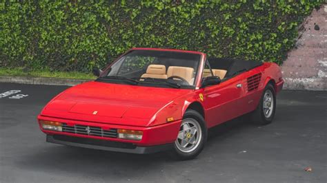 1985 Ferrari Mondial 3 2 Cabriolet Classic Com