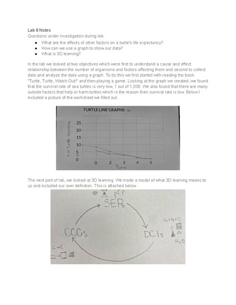 Lab 6 Notes Lab 6 Notes Questions Under Investigation During Lab