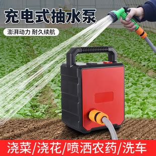 浇花神器便携式充电水泵抽水机洗车浇花浇菜农田灌溉农药施肥 阿里巴巴